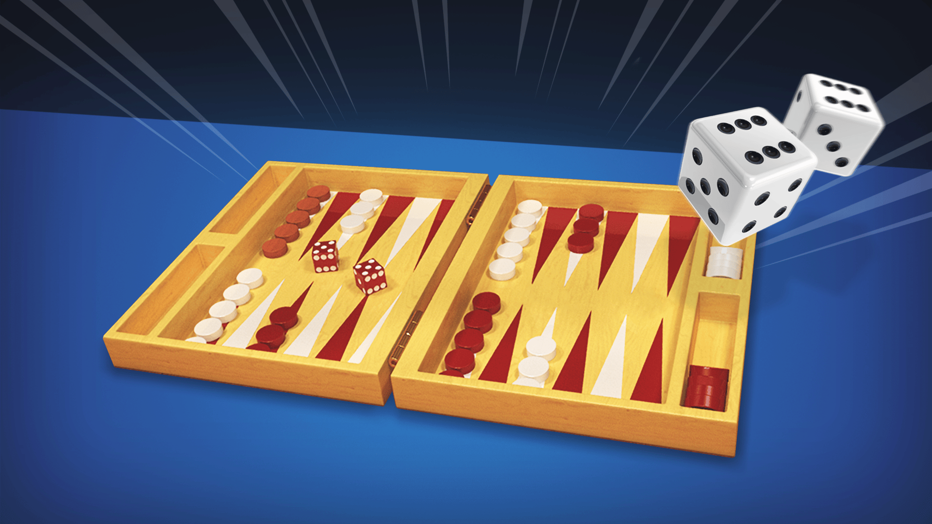 Backgammon — play on Playgama (by CodeThisLab)