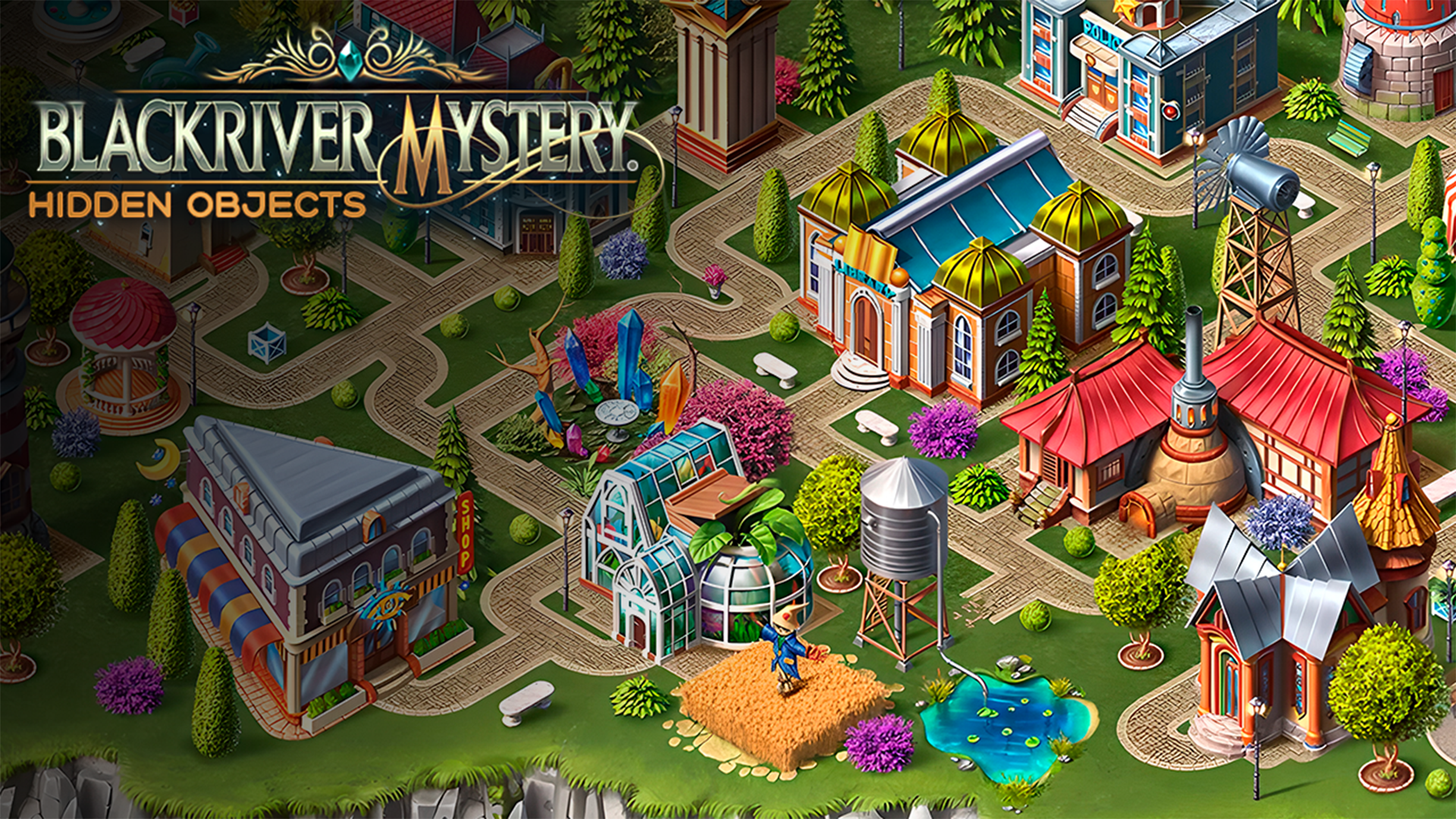 Blackriver Mystery. Hidden Objects — play on Playgama (by Mirra Games)
