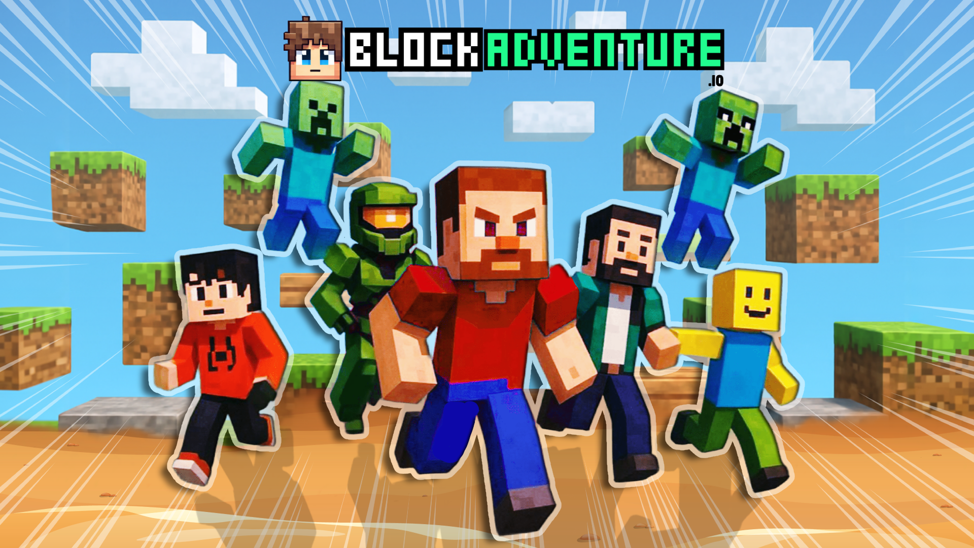 Blockadventure io — play on Playgama (by Alazar Game)