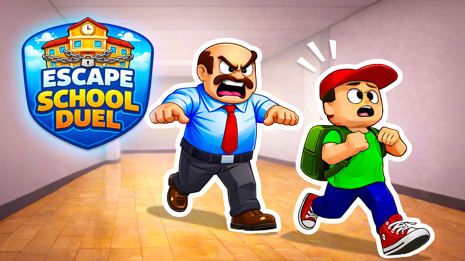 Escape School Duel — play on Playgama (by gameVgames)