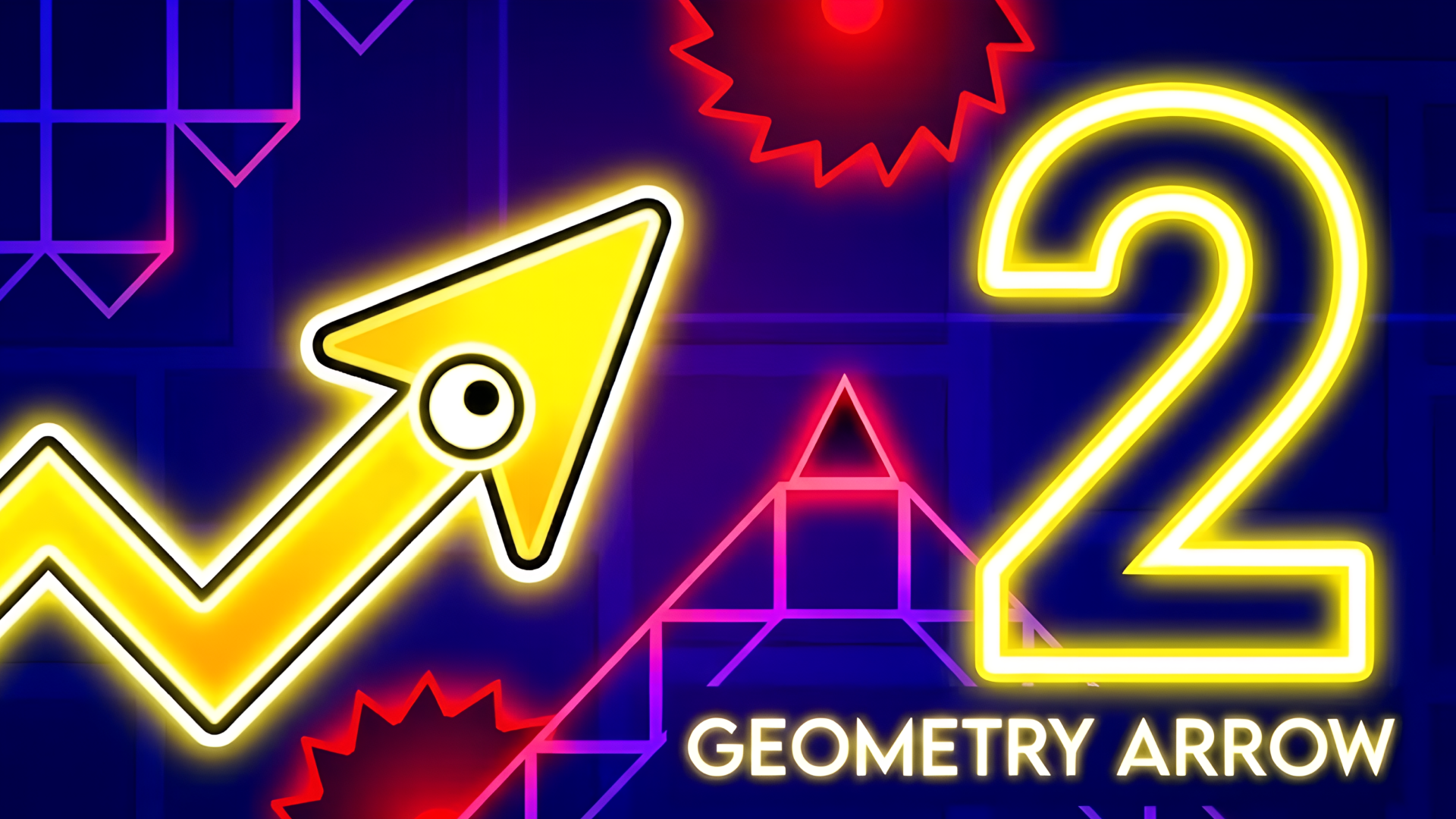 Geometry Arrow 2 — play on Playgama (by faraonovvit)