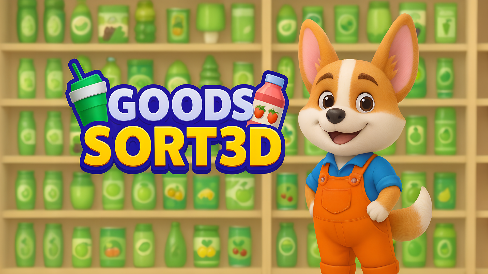Goods Sort 3D — play on Playgama (by Drivix Games)