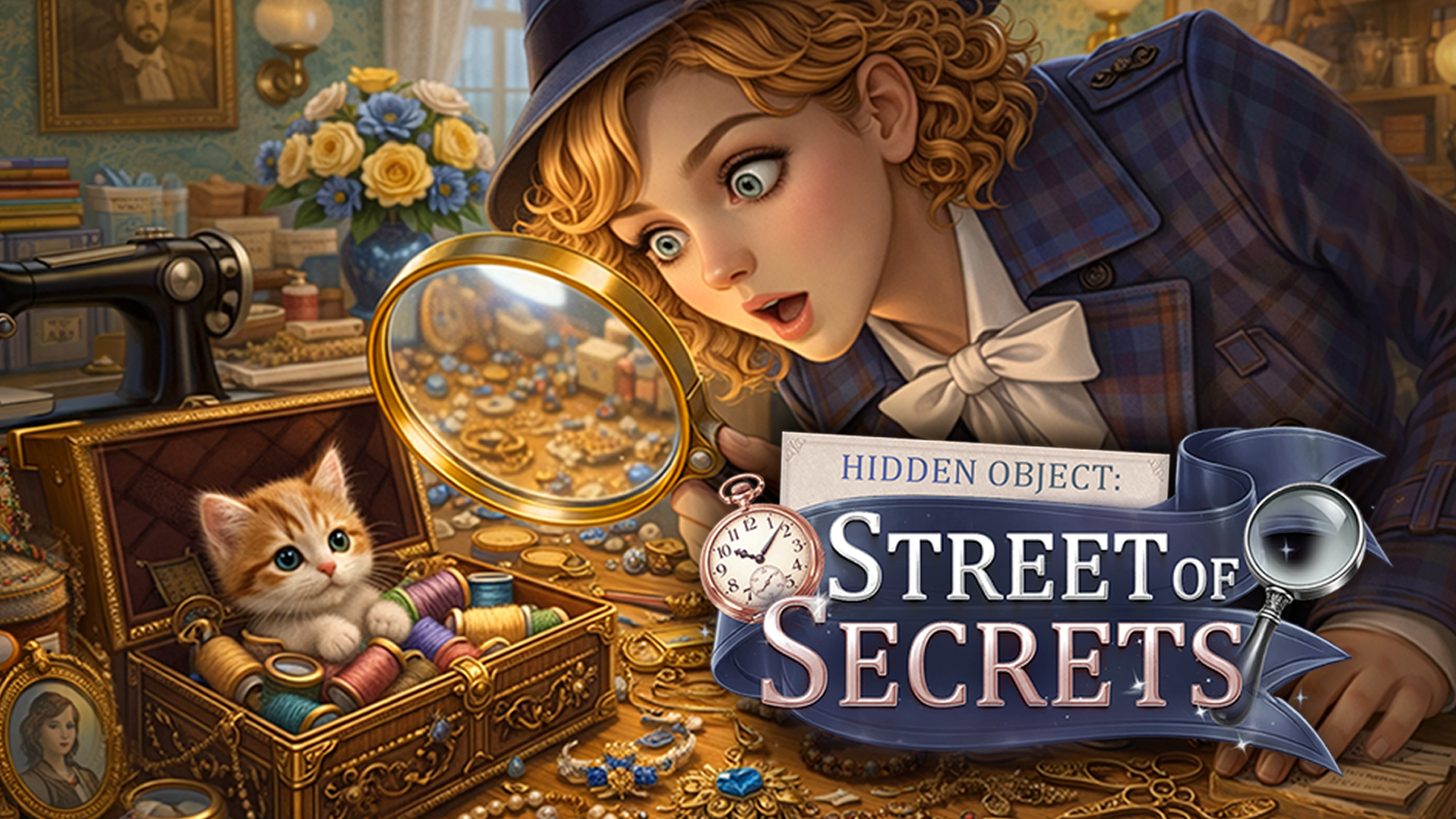 Hidden Object: Street Of Secrets - Free Online Game | Playgama