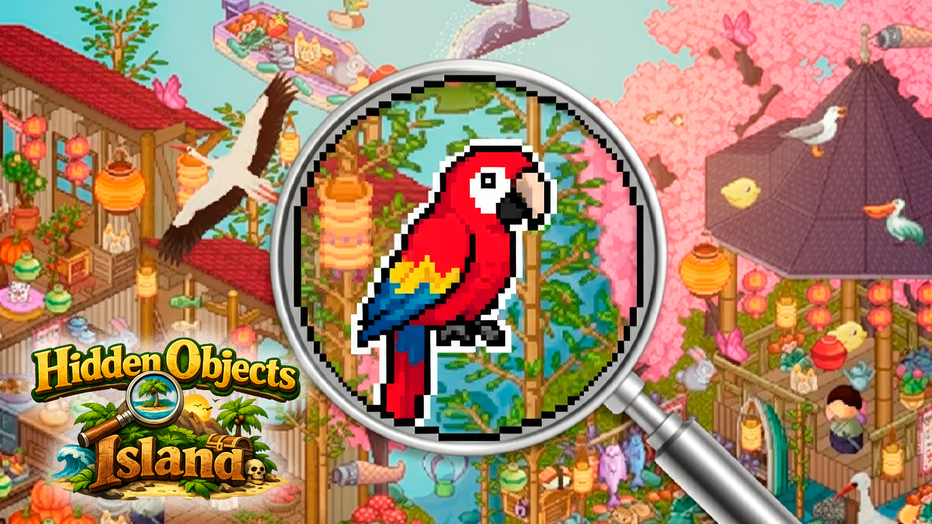 Hidden Objects: Island — play on Playgama (by Mirra Games)