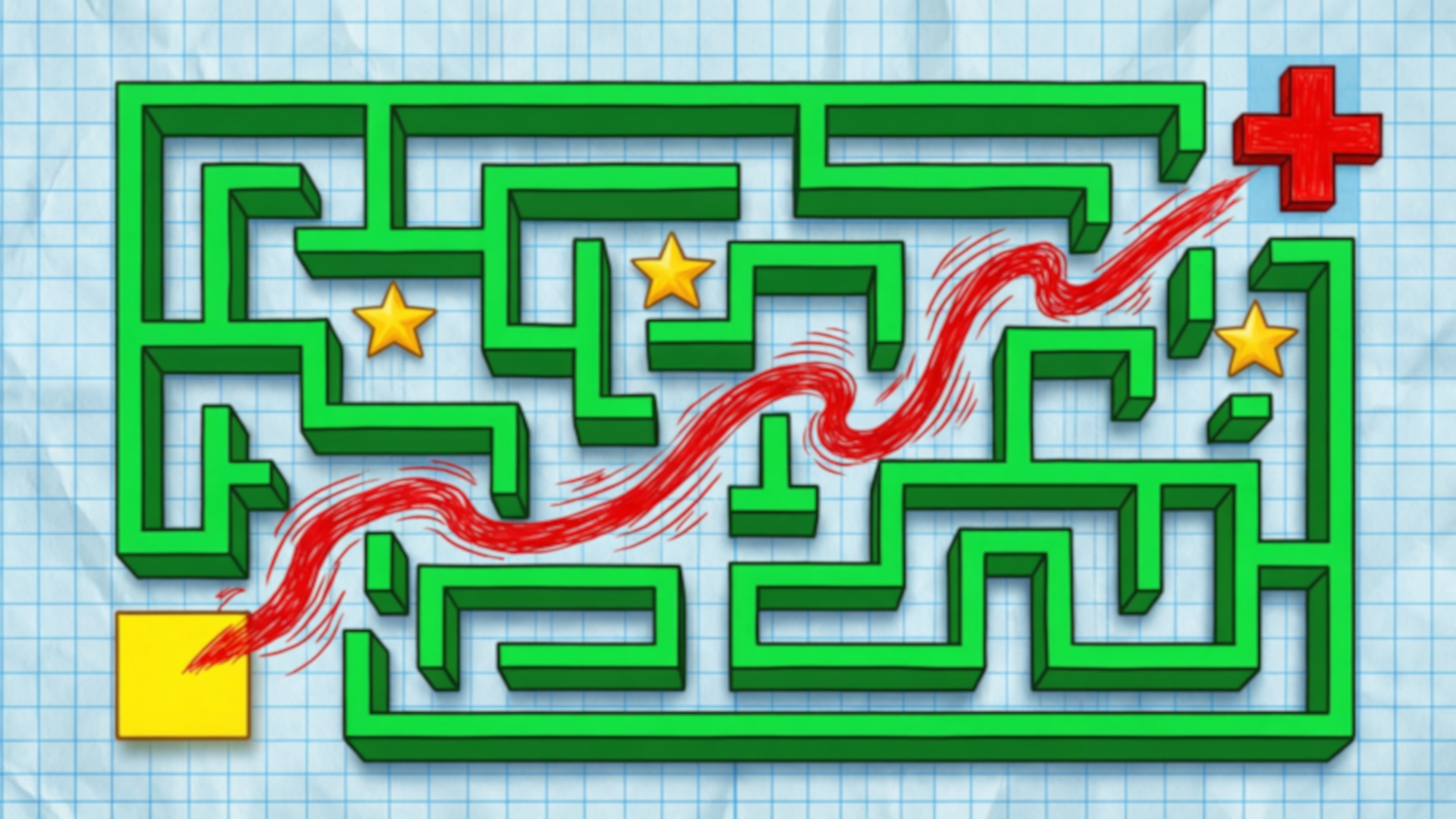 Mazes Draw The Path — play on Playgama (by RandomGames)