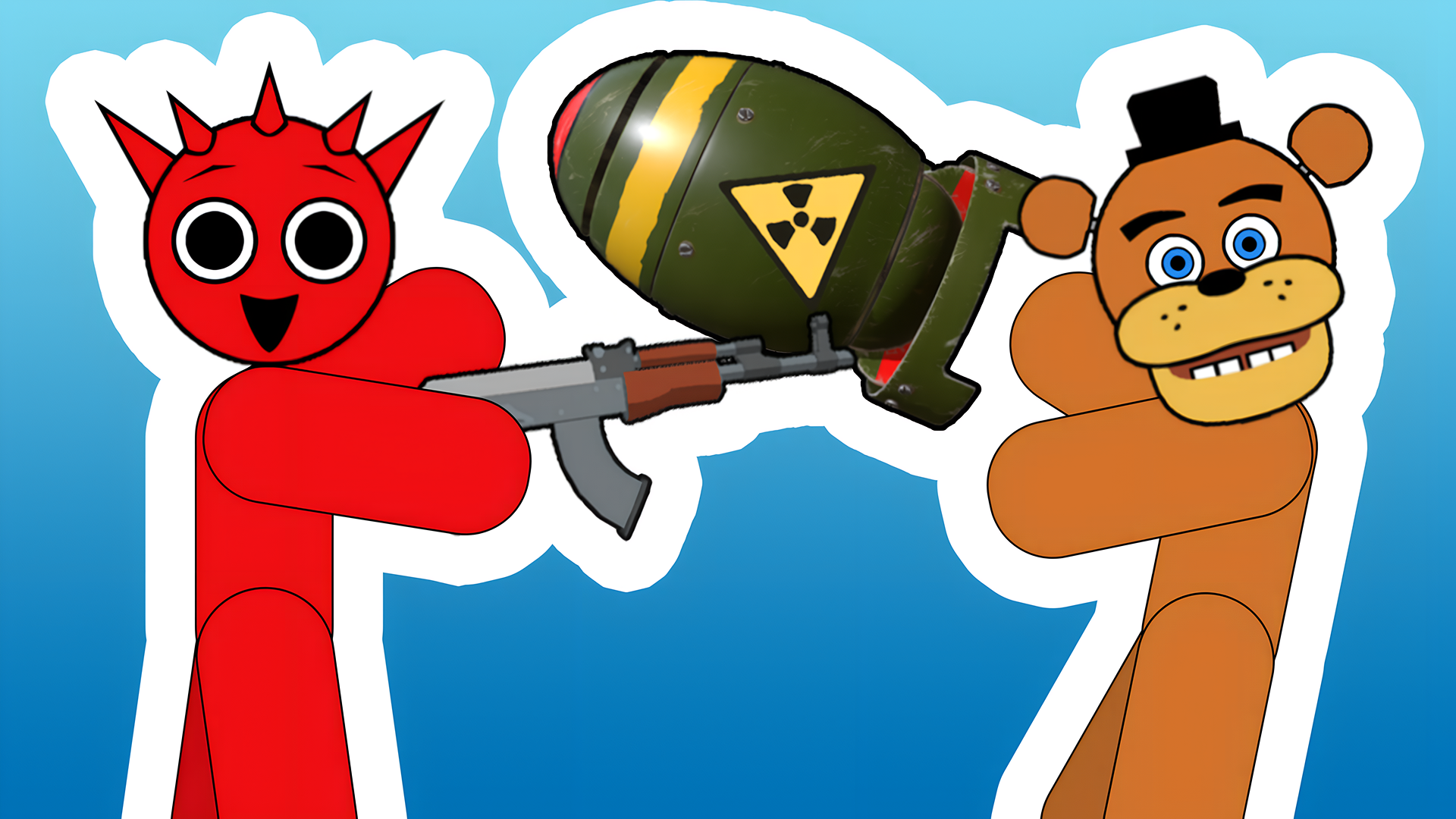 Sprunki Against Animatronics — play on Playgama (by TurtleGamesStudio)